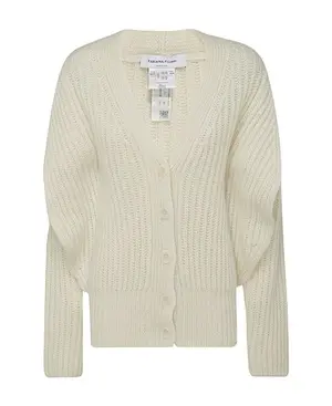 Fabiana Filippi Ribbed-knit Buttoned Cardigan