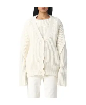 Fabiana Filippi Ribbed-knit Buttoned Cardigan