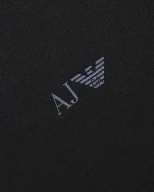 Emporio Armani Round Collar Logo T-shirt