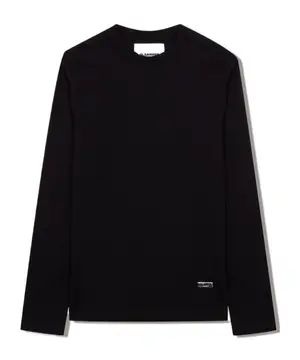 JIL SANDER Logo Plaque Long-sleeved T-shirt