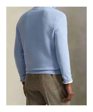 Polo Ralph Lauren Half-zip Mock Neck Sweatshirt - Blue