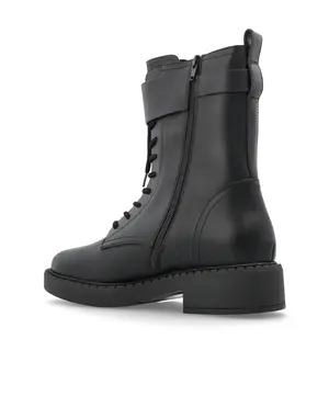 Furla Lace-up Ankle Boots With Buckle Detail