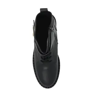 Furla Lace-up Ankle Boots With Buckle Detail