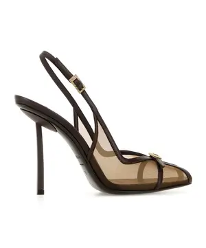 LE SILLA Vittoria Crystal Slingback Sandals