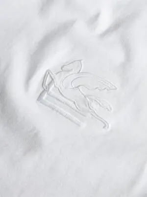 Etro Pegaso Embroidered T-shirt - White