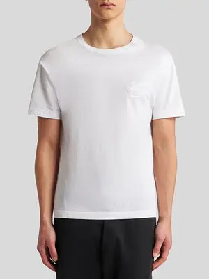 Etro Pegaso Embroidered T-shirt - White