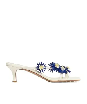 Bottega Veneta Riva Thong Sandal - White