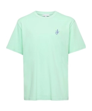 J.W.ANDERSON Jw Anderson Anchor Embroidered T-shirt - Green