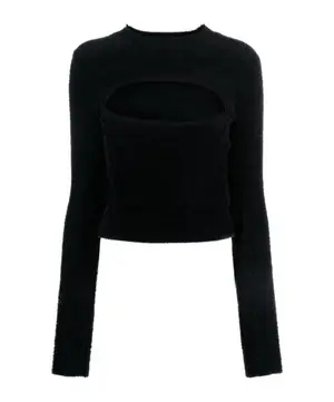 Moschino Jeans Cut Out Knitwear For Women