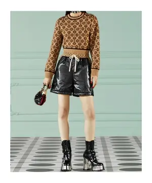 Gucci Gg Canvas Trimmed Nylon Shorts