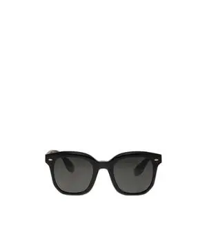 Brunello Cucinelli Round Frame Sunglasses - Black