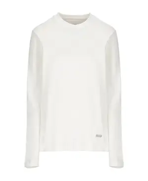 JIL SANDER Logo Plaque Long-sleeved T-shirt
