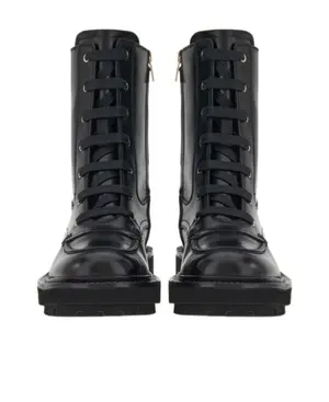 FERRAGAMO Lace-up Ankle Boots