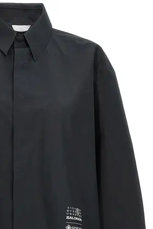 MM6 MAISON MARGIELA X SALOMON Numeric Print Long Sleeve Shirt