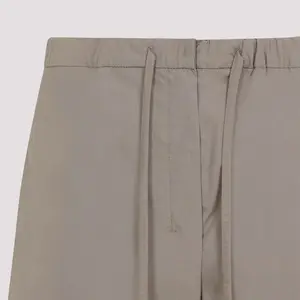 Max Mara Aureo Drawstring Wide Leg Pants - Gray