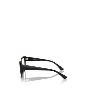 Versace Colliding Frame Flat Mirror Eyeglasses