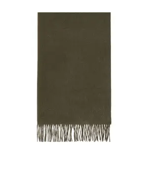Max Mara Tartan Logo Logo Scarf