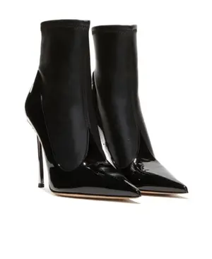 Casadei Superblade Pointed Toe High Heel Boots