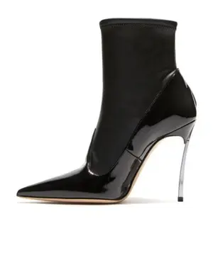 Casadei Superblade Pointed Toe High Heel Boots