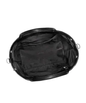 Longchamp Le Roseau S Top Handle Bag - Black