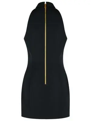 Balmain Sleeveless Mini Dress With Decorative Buttons