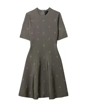 Givenchy 4g Jacquard Flared Minidress