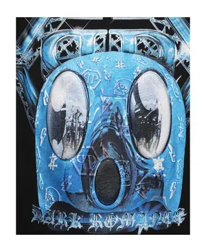 Philipp Plein Logo Printed Crewneck T-shirt - Black