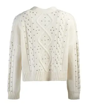 Max Mara V-neck Long-sleeved Sweater