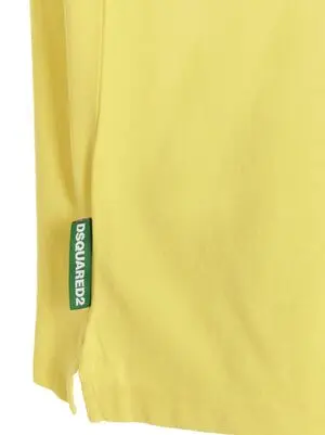 Dsquared2 Logo Printed Slouchy Fit Jersey T-shirt