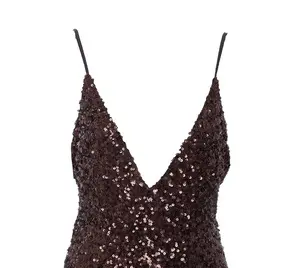 ANIYE BY Thelma Sequin Slip Dress