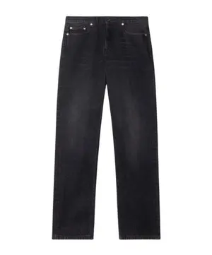 Off-White Logo Jeans - Black