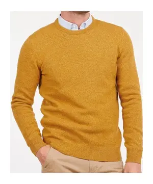 Barbour Tisbury Crewneck Knitted Jumper - Brown