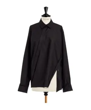 Dior Long-sleeved Shirt With Oblique Closure