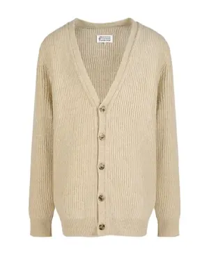 MAISON MARGIELA Alpaca Cardigan - Nude