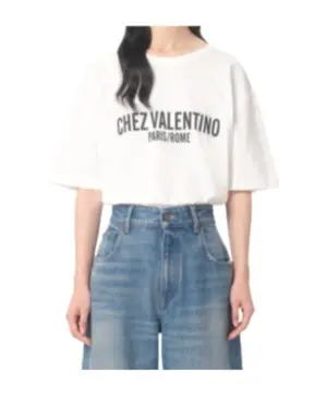Valentino Garavani Chez Printed Crewneck T-shirt