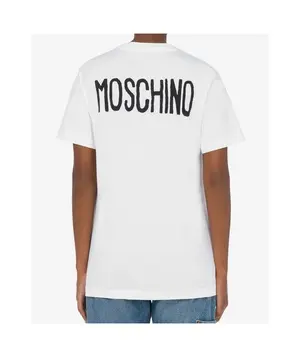 Moschino Slogan Print T-shirt