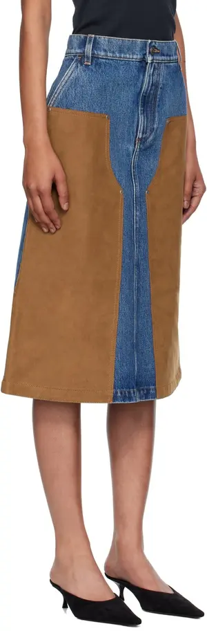 Stella McCartney Panelled Midi Skirt
