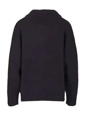 Max Mara V-neck Jumper With Polo Collar