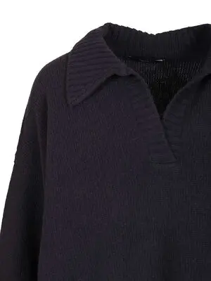 Max Mara V-neck Jumper With Polo Collar