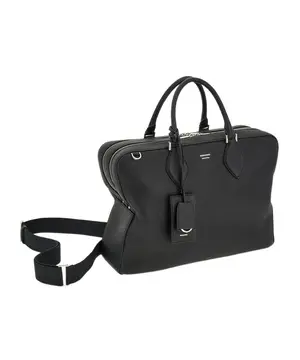 FERRAGAMO Leather Tote Bag - Black