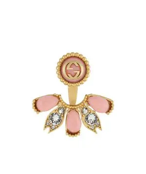 Gucci Interlocking G Single Earring - Yellow
