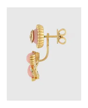 Gucci Interlocking G Single Earring - Yellow