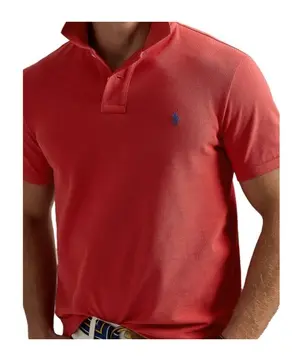 Polo Ralph Lauren Logo Embroidered Short-sleeved Polo Shirt