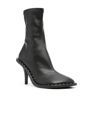 Stella McCartney Square-toe Ankle Boots