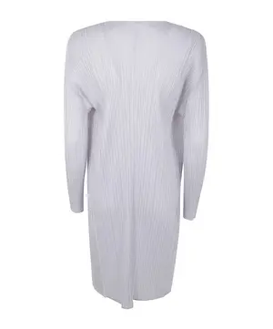 PLEATS PLEASE BY ISSEY MIYAKE Pleated Cardigan-coat