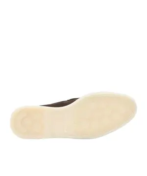 SCAROSSO Luciano Almond Toe Loafers - Brown