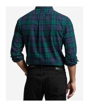 Polo Ralph Lauren Plaid Brushed Buttoned Oxford Shirt