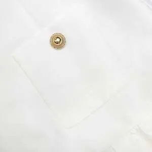 SELF-PORTRAIT Sleeveless Mini Dress With Belted Peplum Skirt