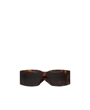 Saint Laurent Square Frame Sunglasses - Black