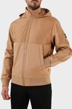 Hugo Boss Hooded Long-sleeved Casual Jacket